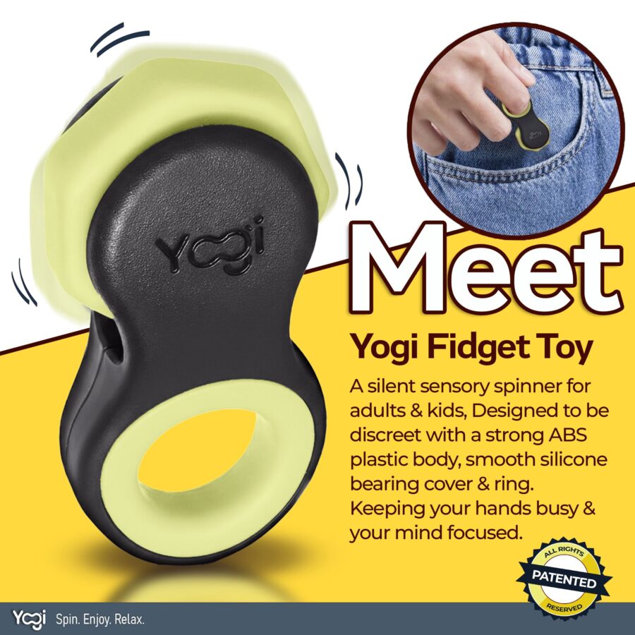 Yogi Fidget Toy | Fidget Spinners Toy for Adults and Kids